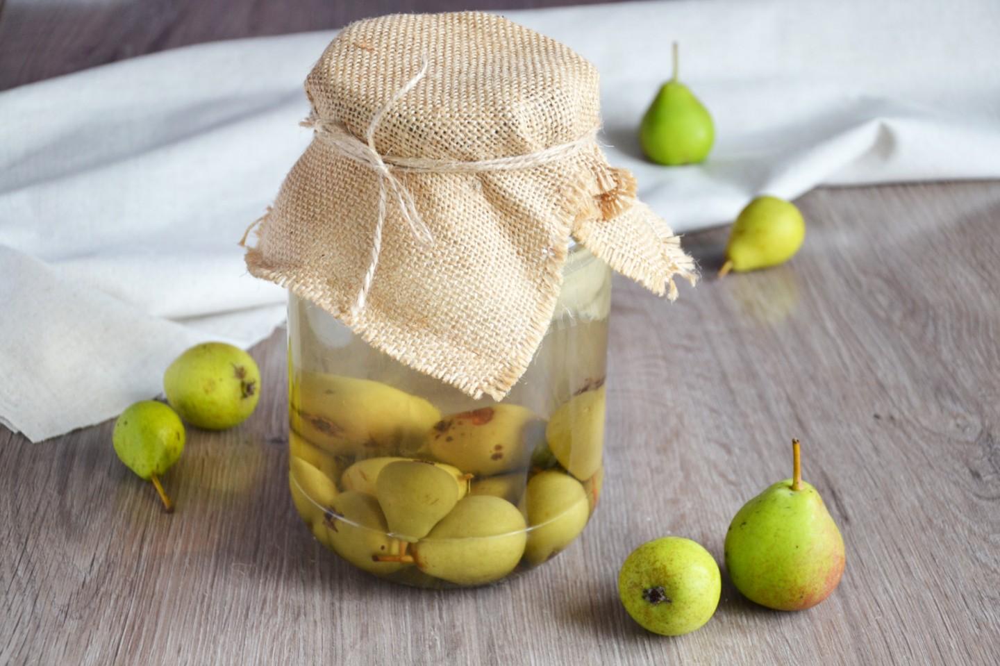 Pear compote 3 liter jar recipe with photos step by step