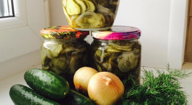 Norwegian cucumbers recipe with photos step by step