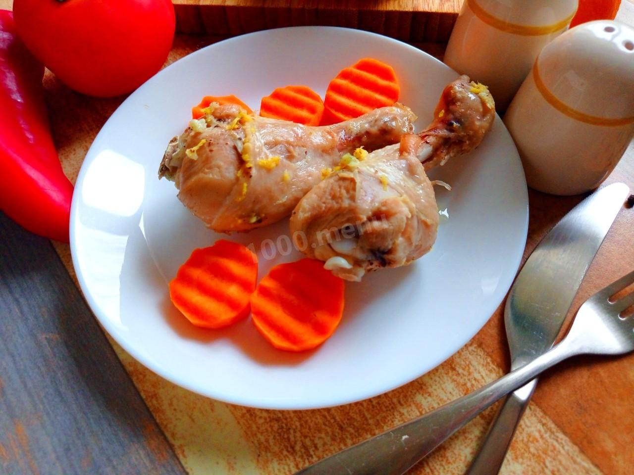 Pollo al microonde in busta ricetta con foto passo passo