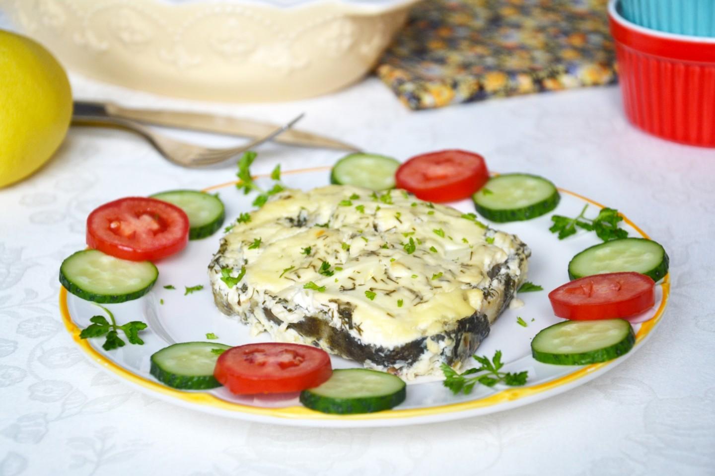 Cod in sour cream in the oven recipe with photos step by step
