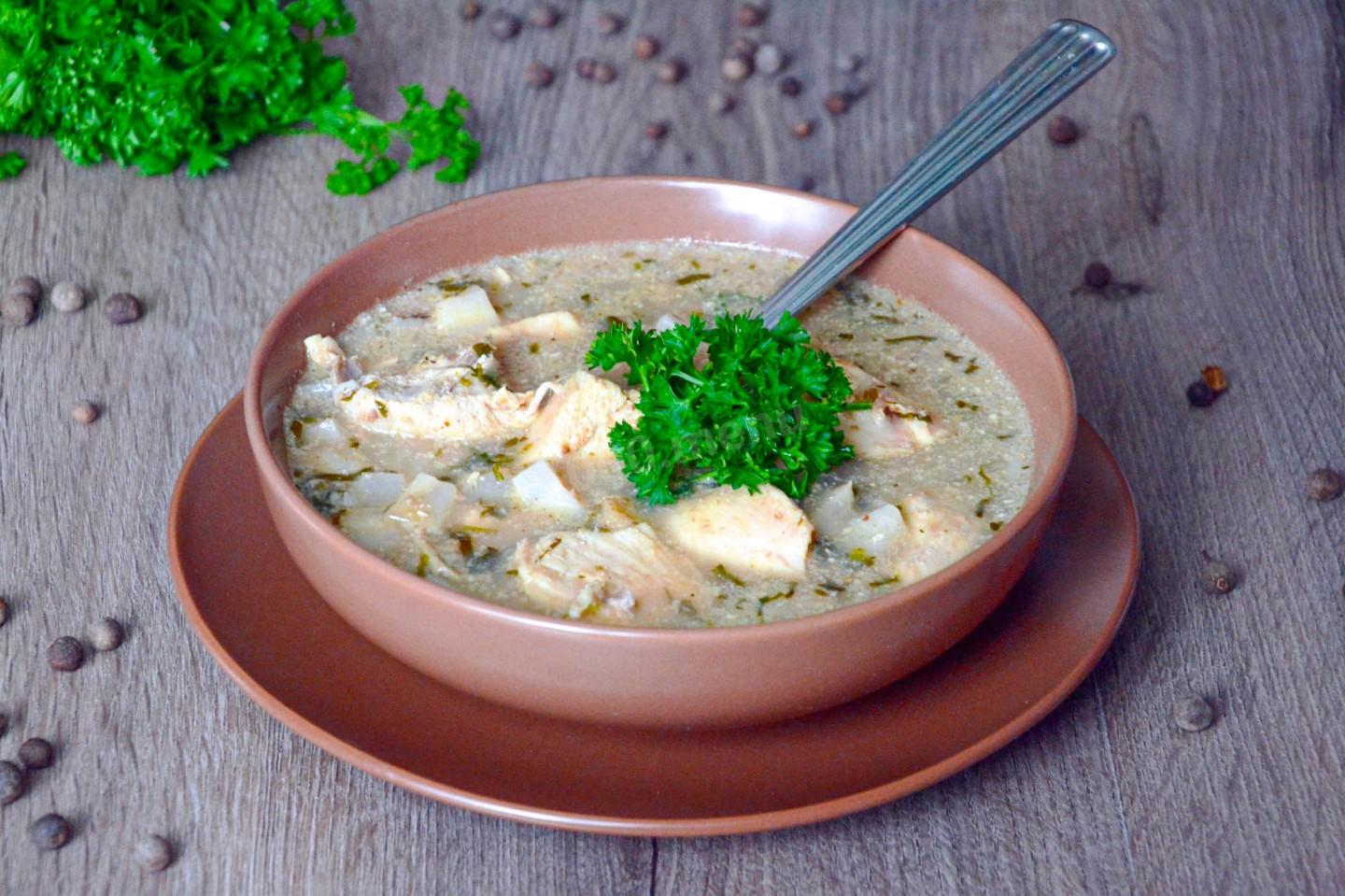 Kharcho soup with chicken classic recipe with photos step by step