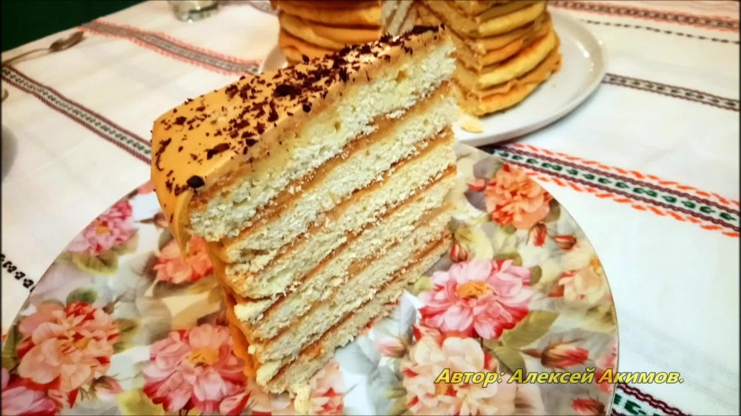 Country-style Ryzhik cake recipe with photos step by step