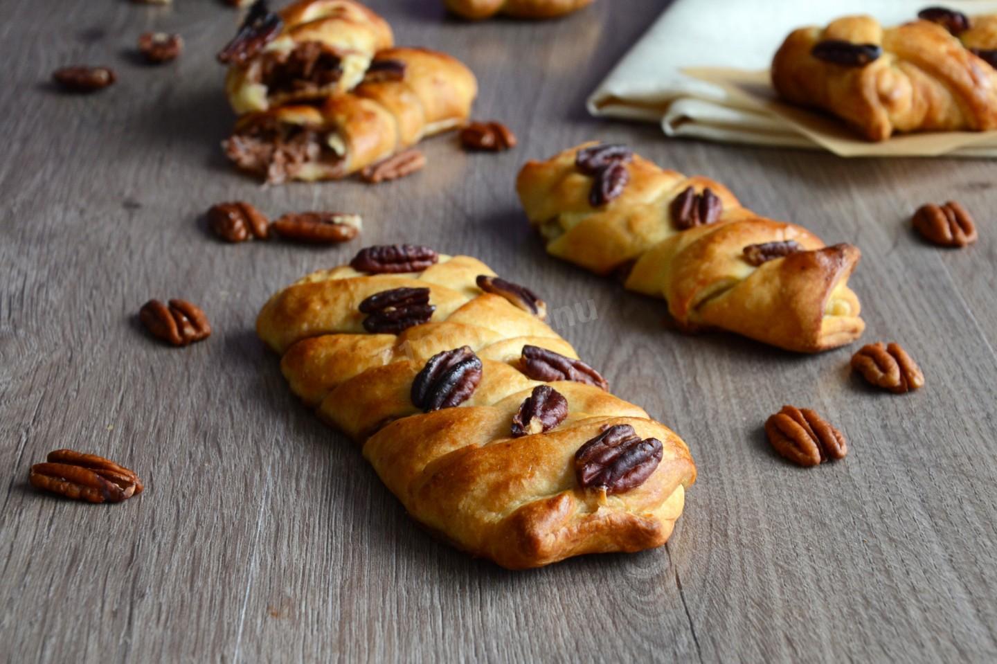 Maple Pecan Puffs recipe with photos step by step