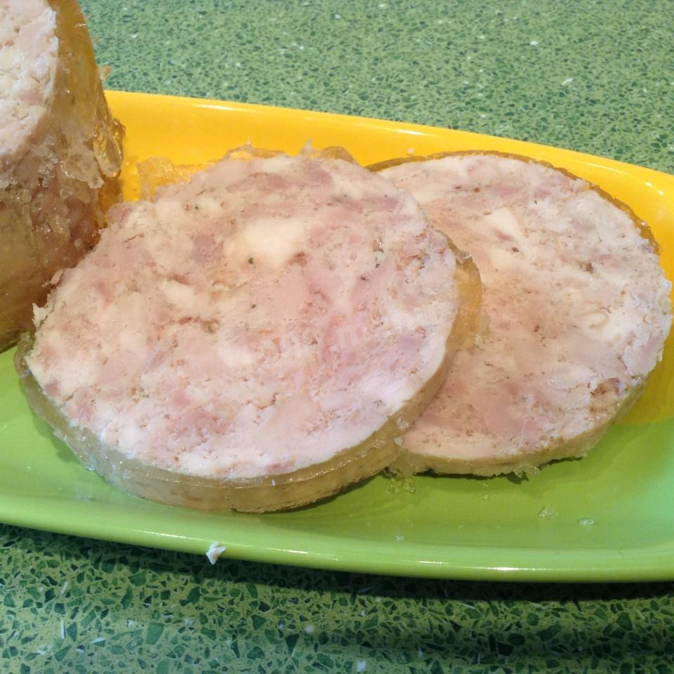 Chicken roll in a ham maker recipe with photos step by step
