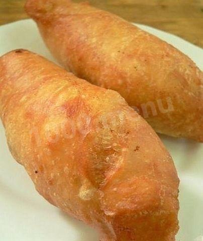 Liver pies made from batter recipe with photos step by step