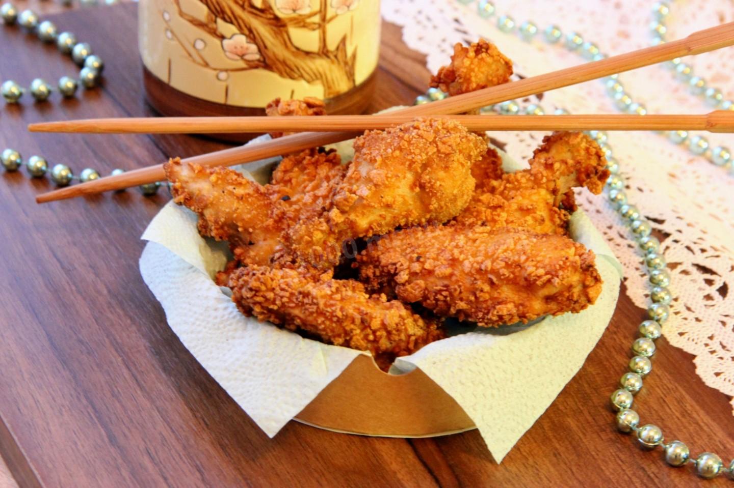 KFC spicy wings recipe with photos step by step