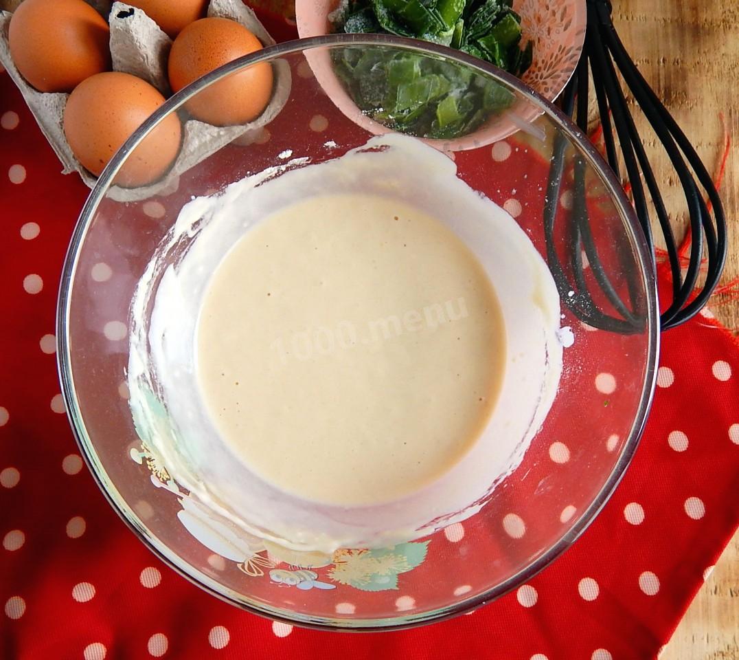 Jellied dough for kefir pie without yeast recipe with photos step by step