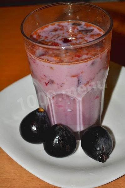 Figs with milk recipe with photos step by step