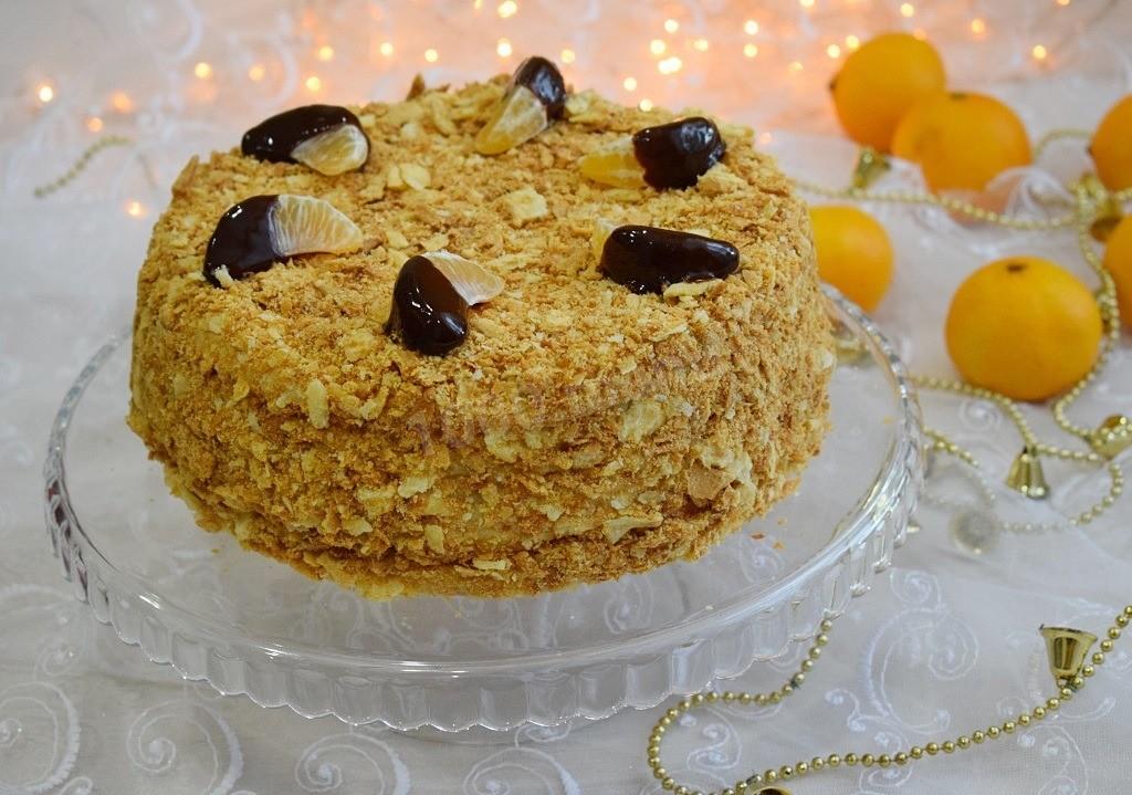 Gâteau Napoléon simple recette avec photos étape par étape