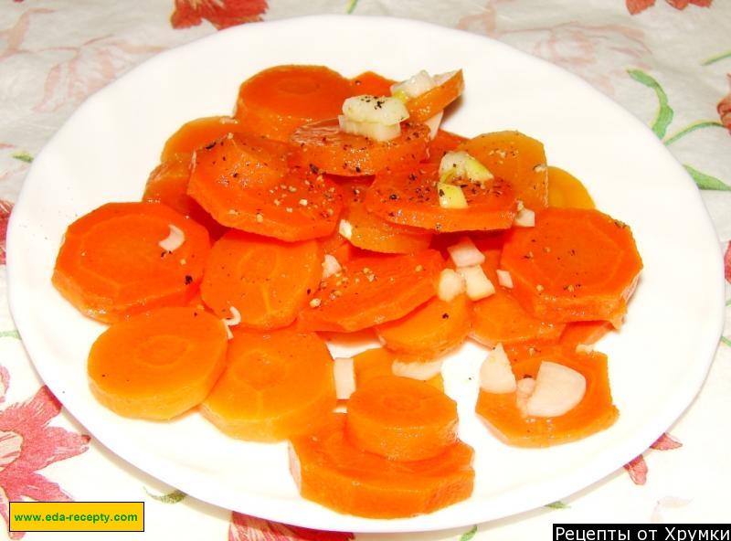 Pickled carrots Copper coin recipe with photos step by step